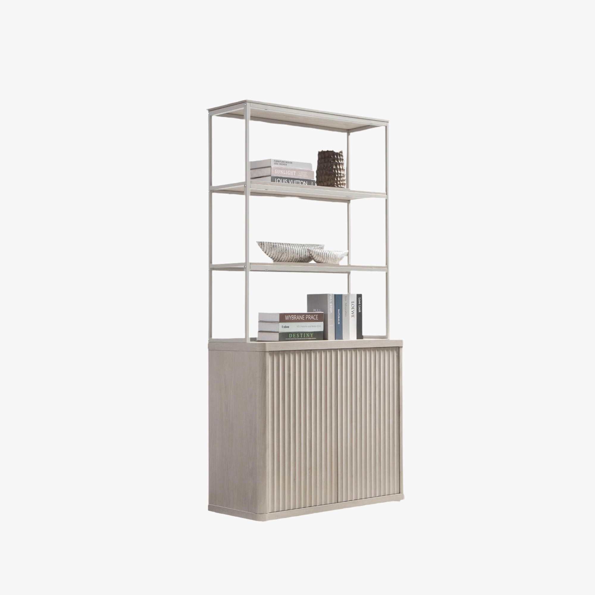Cas Book Shelf with Storage - SICOTAS