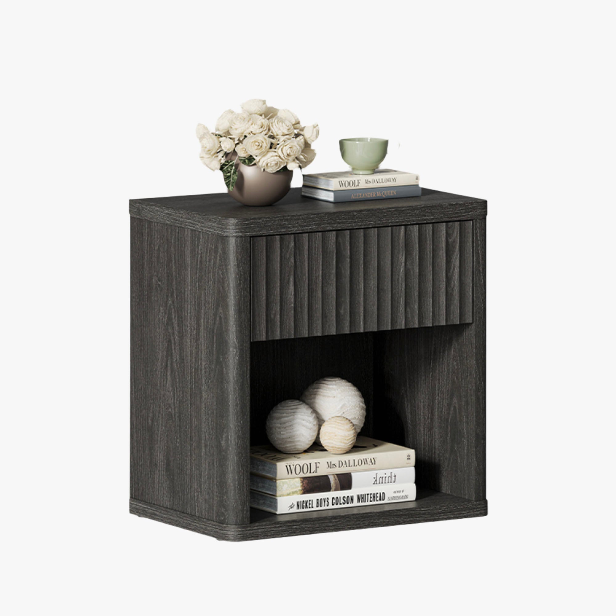 Cas Night Stand with Storage - SICOTAS